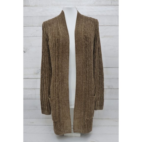 Matty M | Sweaters | Matty M Womens Chenille Cardigan Tobacco Sz S Nwt ...